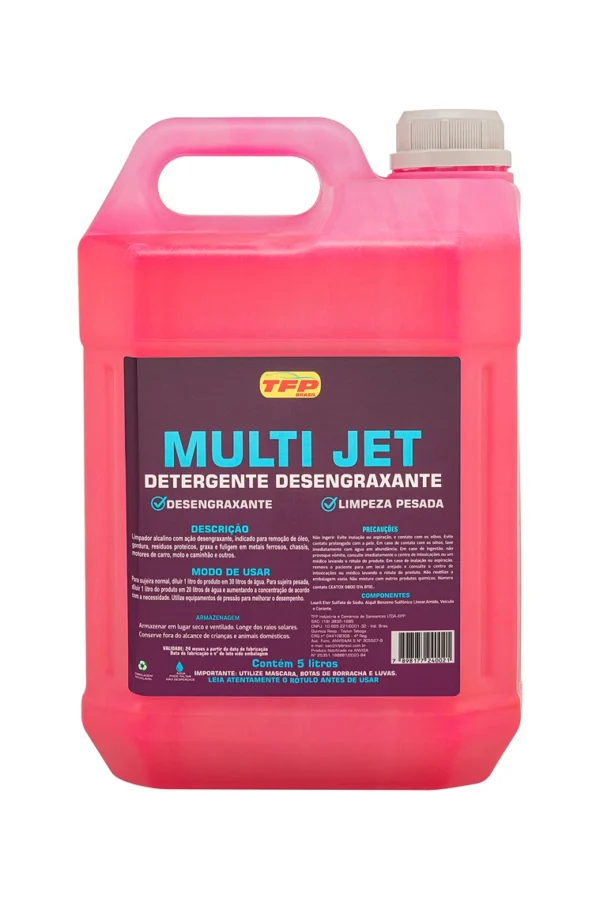 Mult Jet - Desengraxante 5 L - TFP Brasil